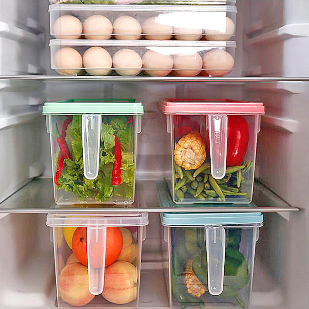 Transparent Non-Toxic Storage Box | MessFree